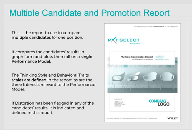 Multiple Candidate and Promotion Report | PeopleSavvy